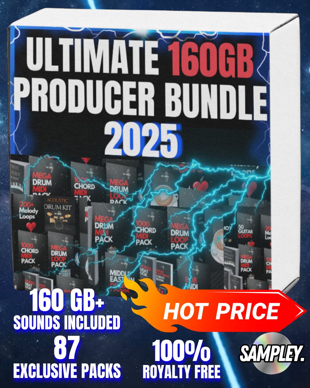 Ultimate 160GB Producer Bundle 2025 – Sampley